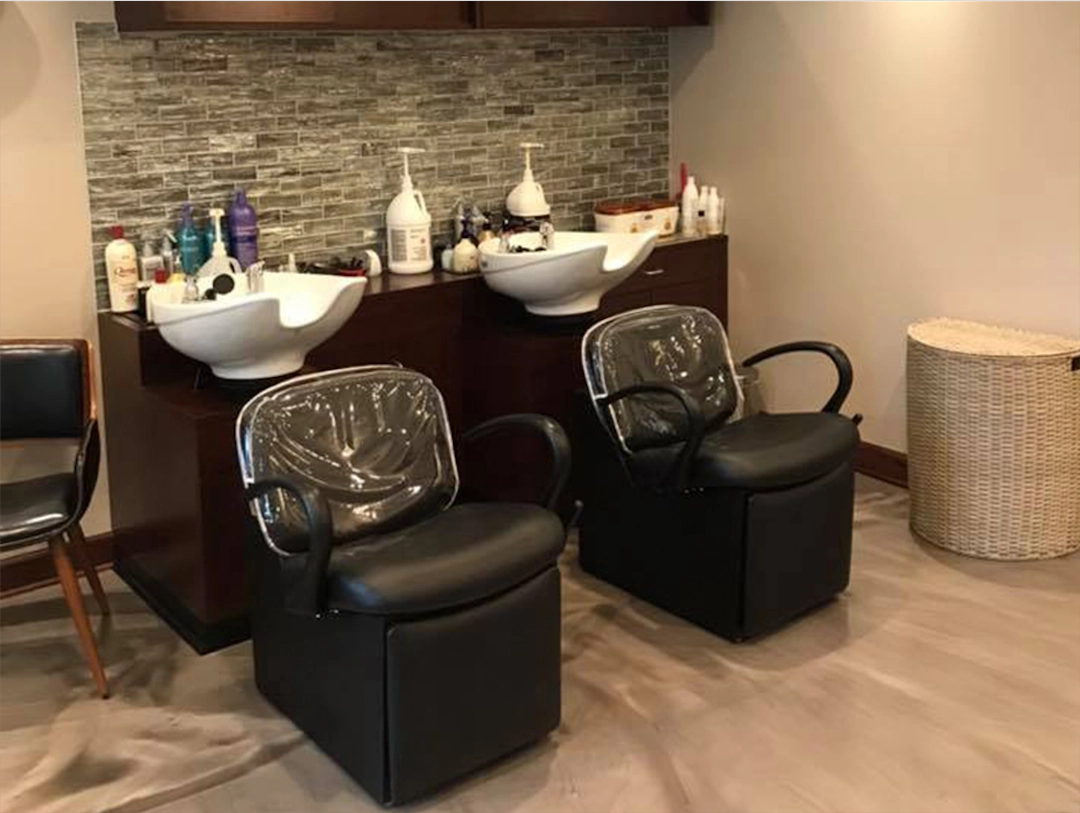 American-made Shampoo Units and Cabinets