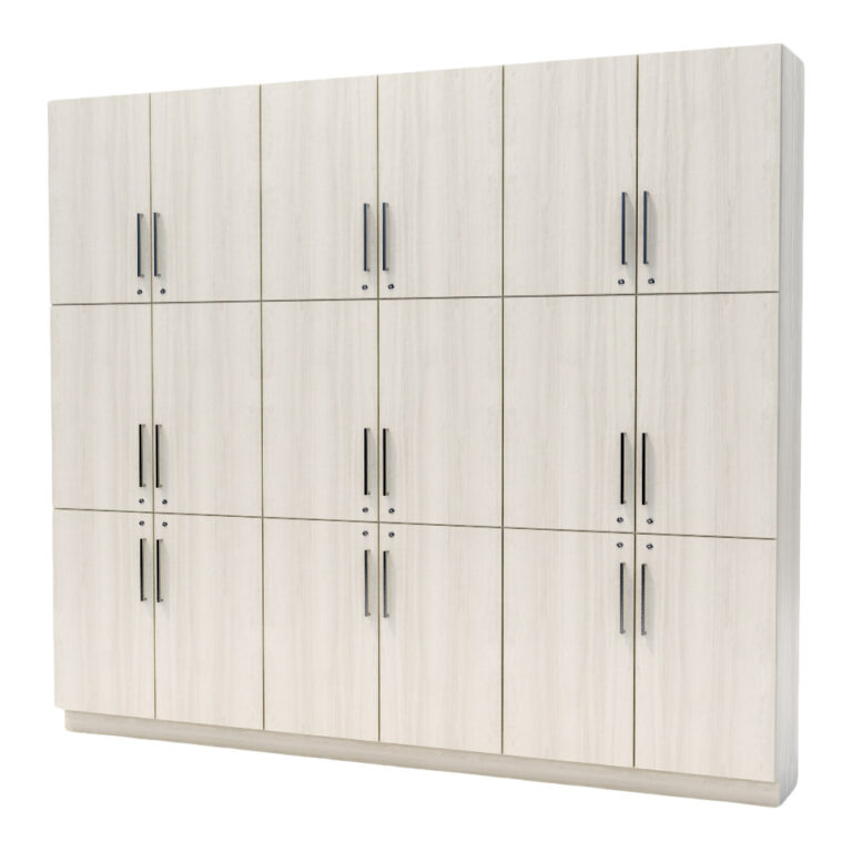 Hanna Stacked Storage Lockers